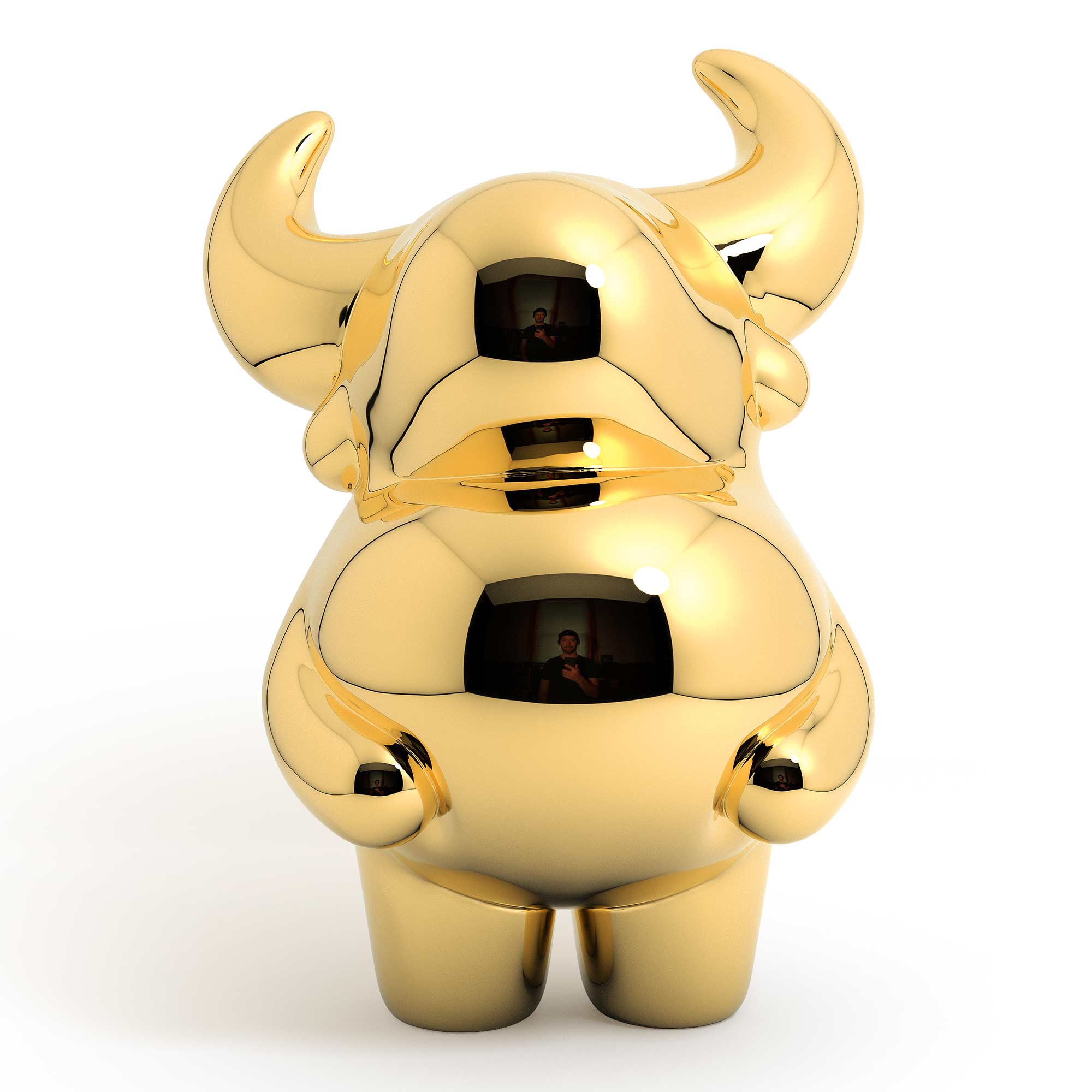 OX “Prosperous” Stainless Steel (gold)